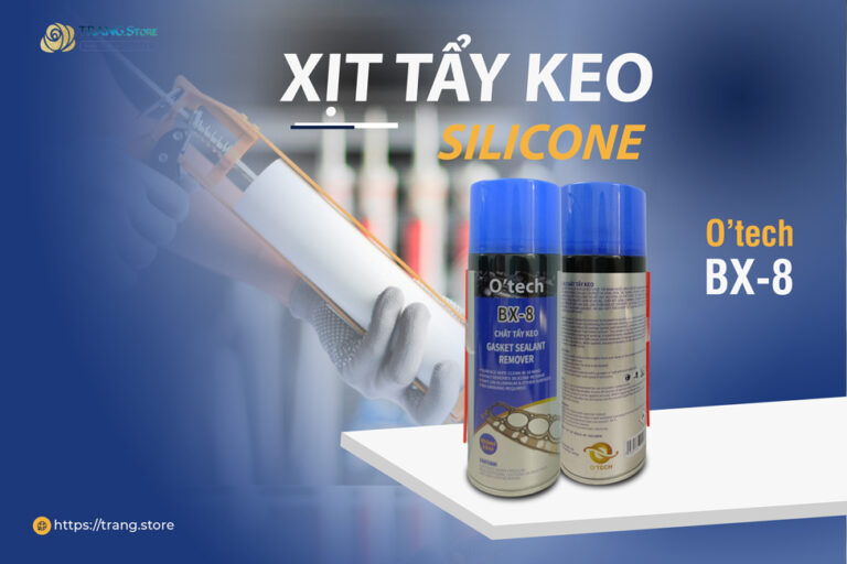 Cách tẩy keo silicon khô cứng dễ dàng với chai xịt BX-8 tẩy đa năng